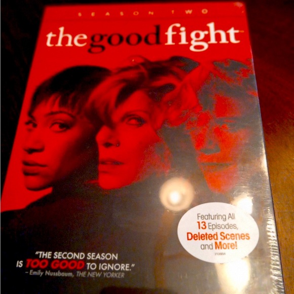Paramount | Media | The Good Fight Season Two Dvd Red Cover | Poshmark